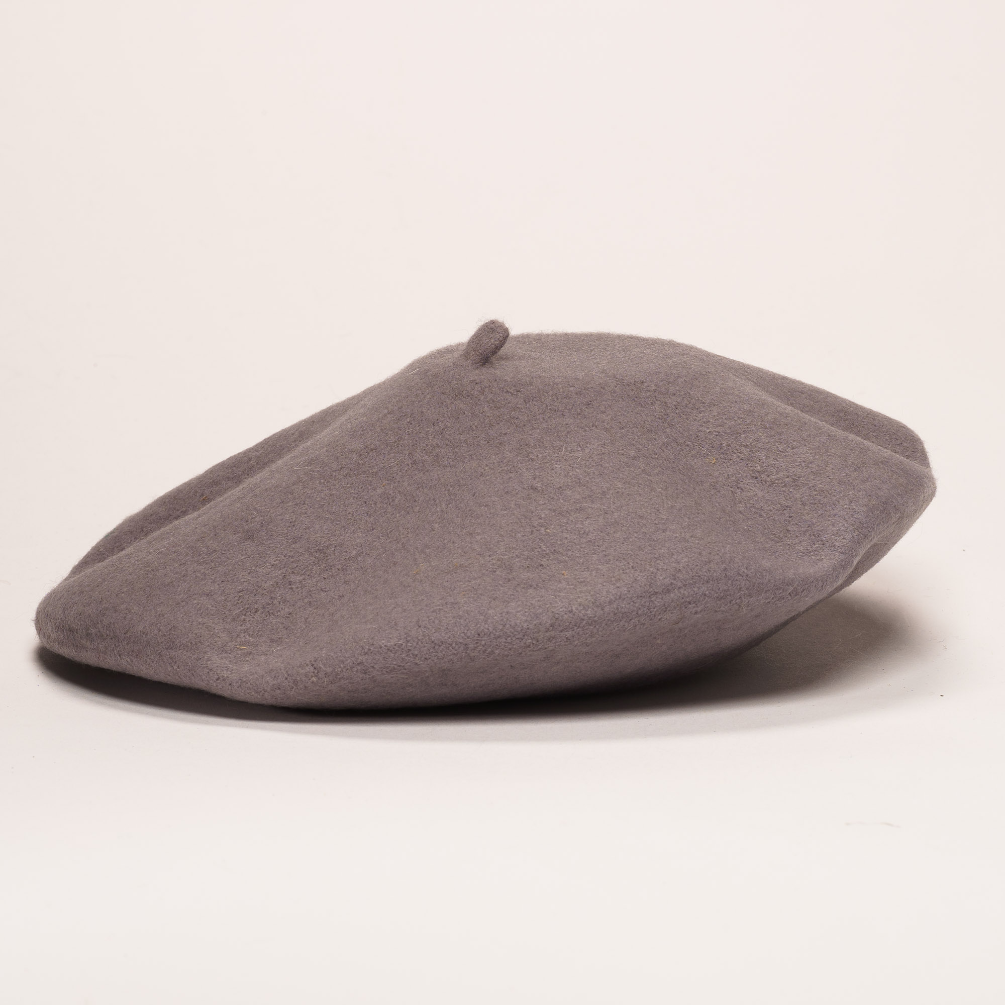 Ash 11 1/2 In Wool Felt French Beret | SUN YORKOS
