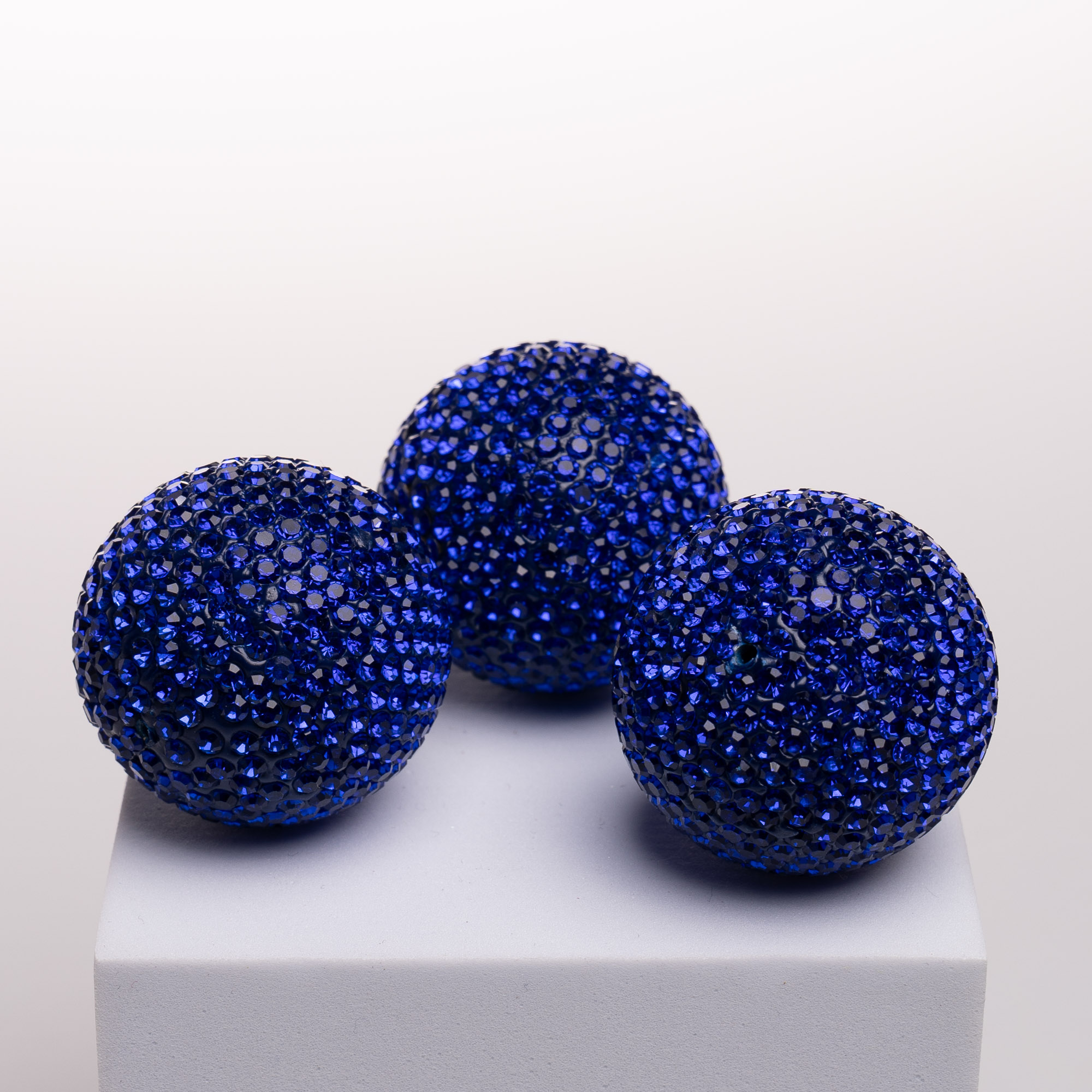 35Mm Rhinestone Glass Crystal Clay Ball | SUN YORKOS