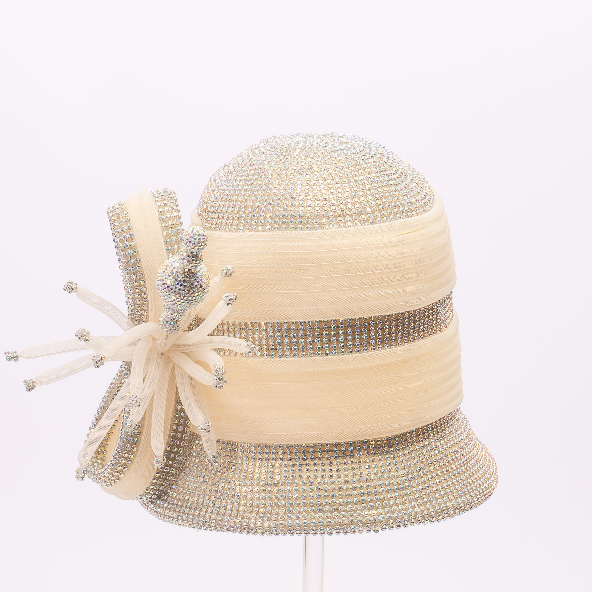 Encrusted With Rhinestones And Beaded Extensions For Added Dimension ...