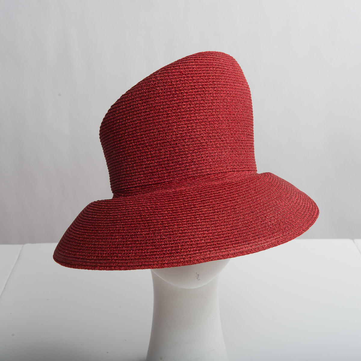 Medium Brim Metallic Plain Hats-HK6022-0-Sun Yorkos | Zoria