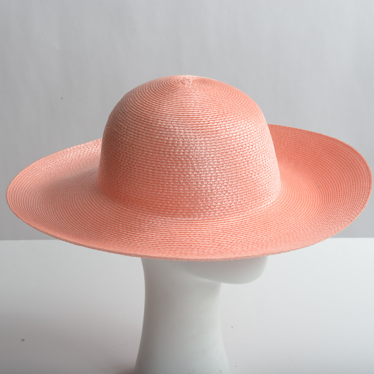 Polypropylene Straw Medium Brim Plain Hats-HR01-4-Sun Yorkos | Zoria
